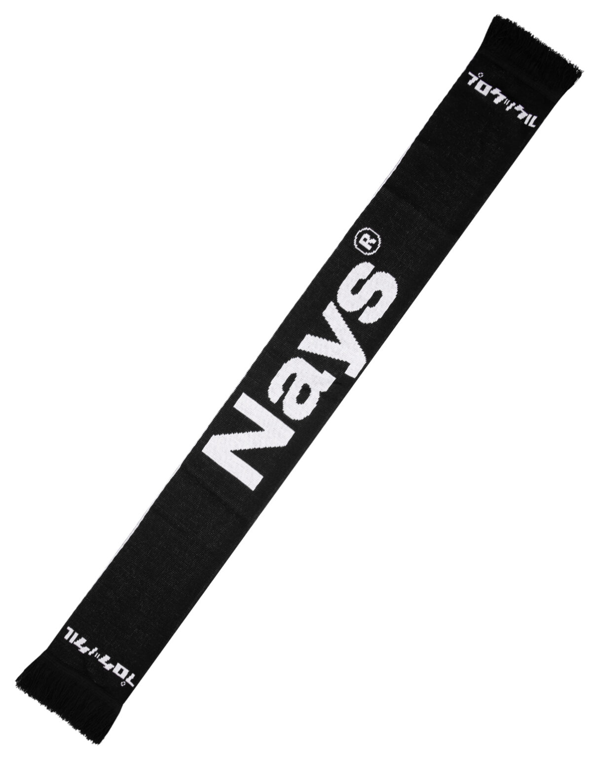 Nays Logo Scarf Black White – Nays